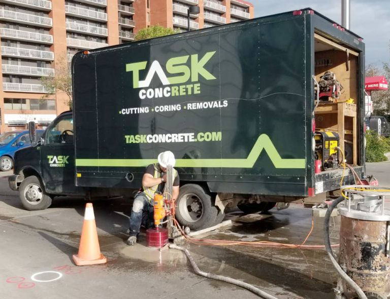 Cutting & Coring - Task Concrete - Edmonton & St.Albert