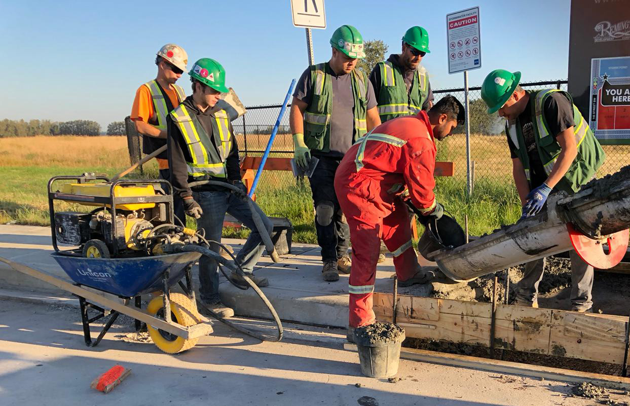 Safety - Task Concrete Cutting & Construction - Edmonton